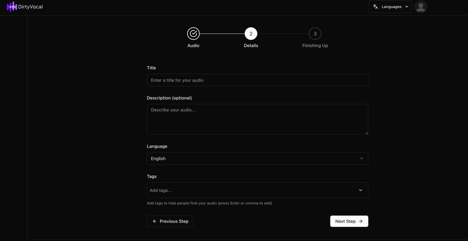 How to Use an Uncensored Audio Platform with AI Transcript - DirtyVocal